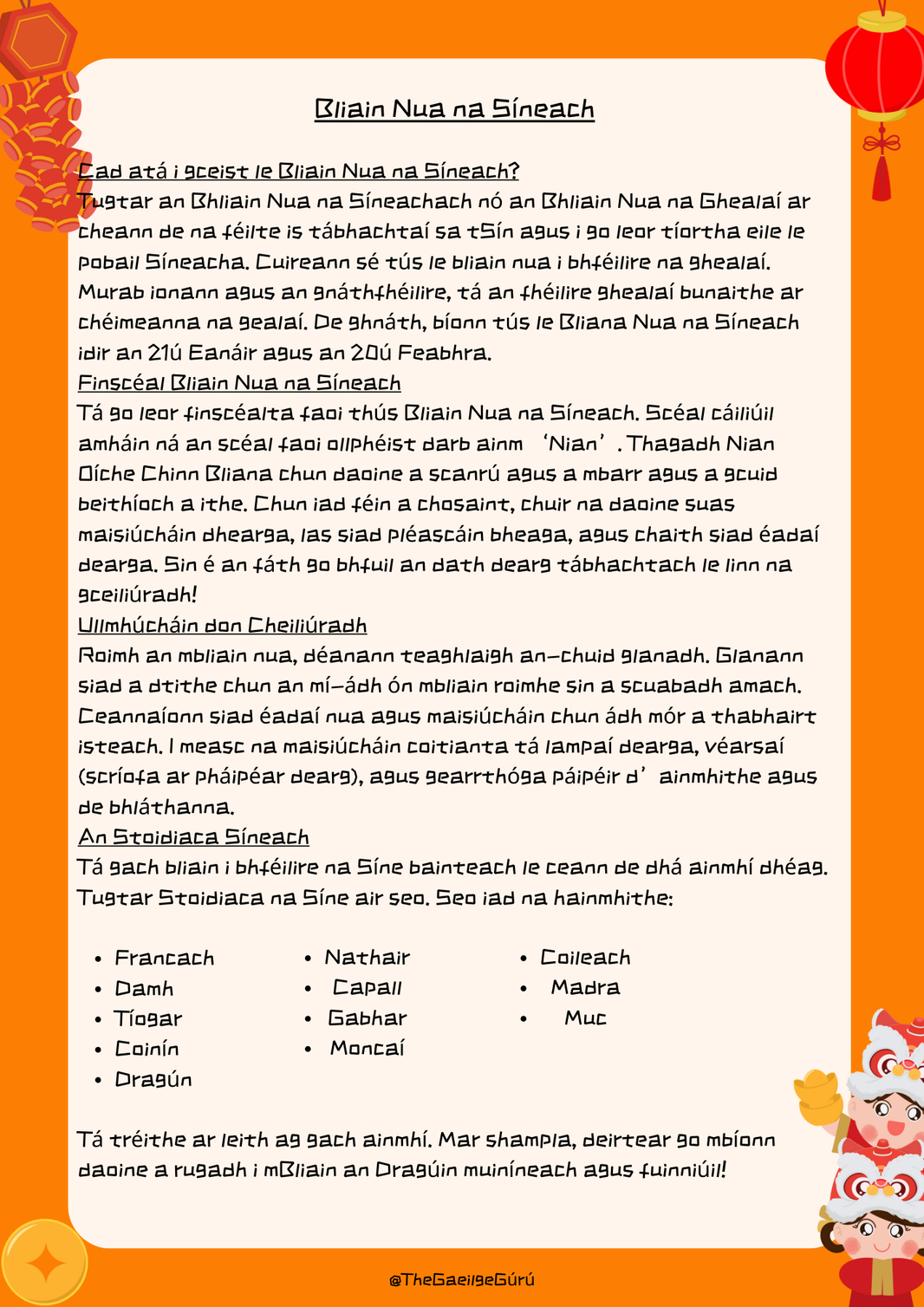 The Gaeilge Gúrú